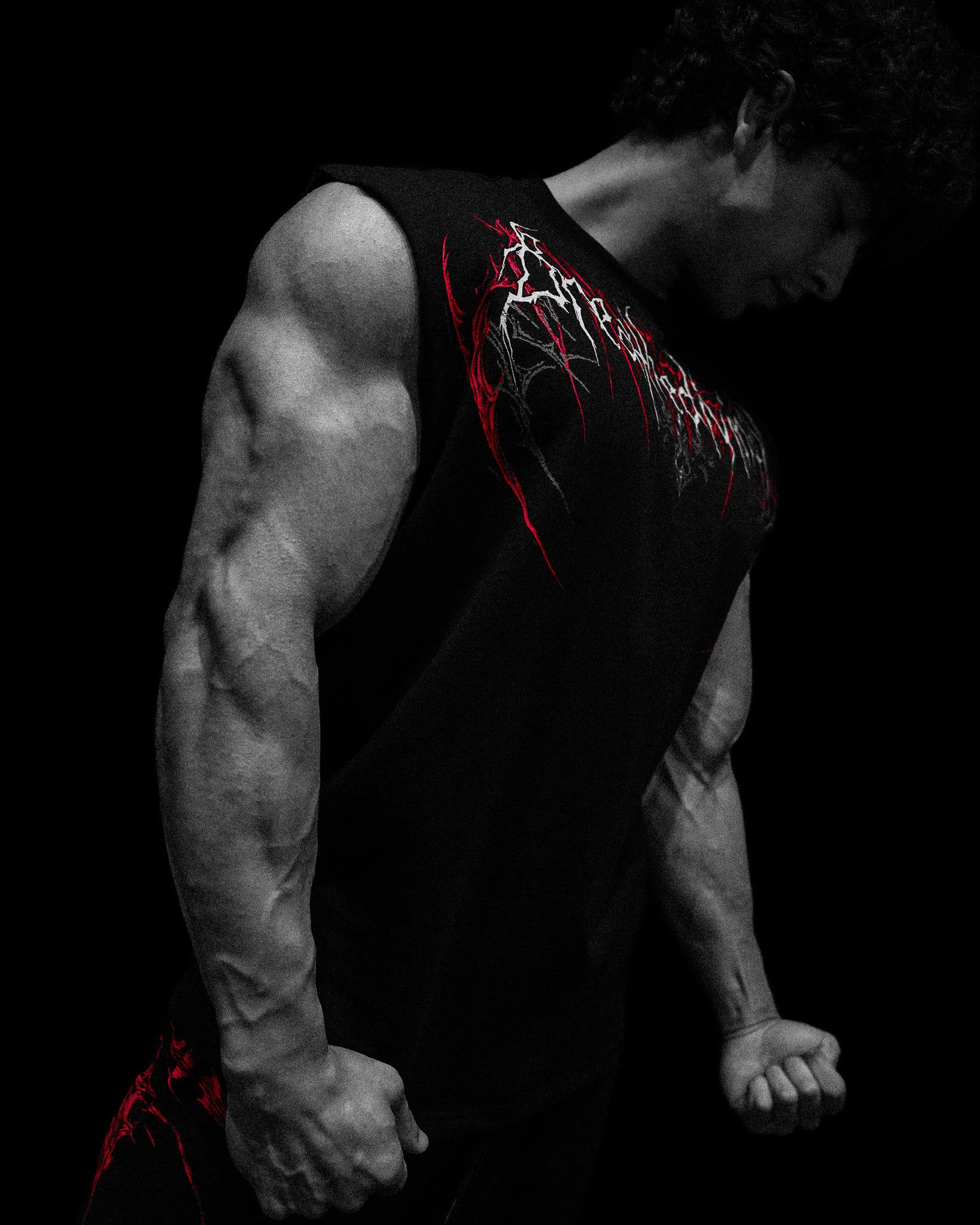 Heaven's Gate Cut-off Tee [NIGHTMARE] – Breathedivinity