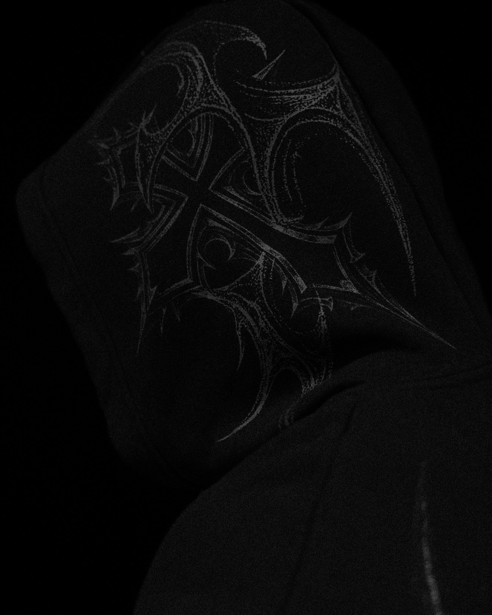 Nightfall Oversized Pullover Hoodie [VOID BLACK] – Breathedivinity